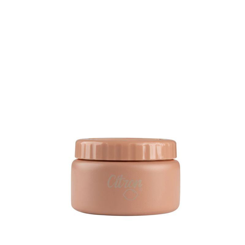 Citron Stainless Steel Food Jar 250ml – Blush Pink – fivelittleduck