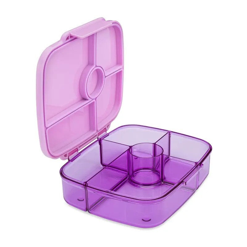 Yumbox Go Leakproof Bento Deep Lunch Box Kyoto Purple 5 Compt ...